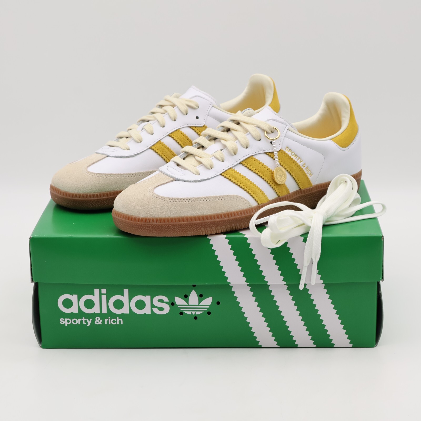 IF5661 Sporty & Rich adidas Originals Samba OG White Bold IF5661 Sporty & Rich adidas Originals Samba OG White Bold