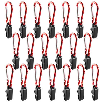 20pcs Tarp Awning Clamp Clips Tent Snaps Hangers