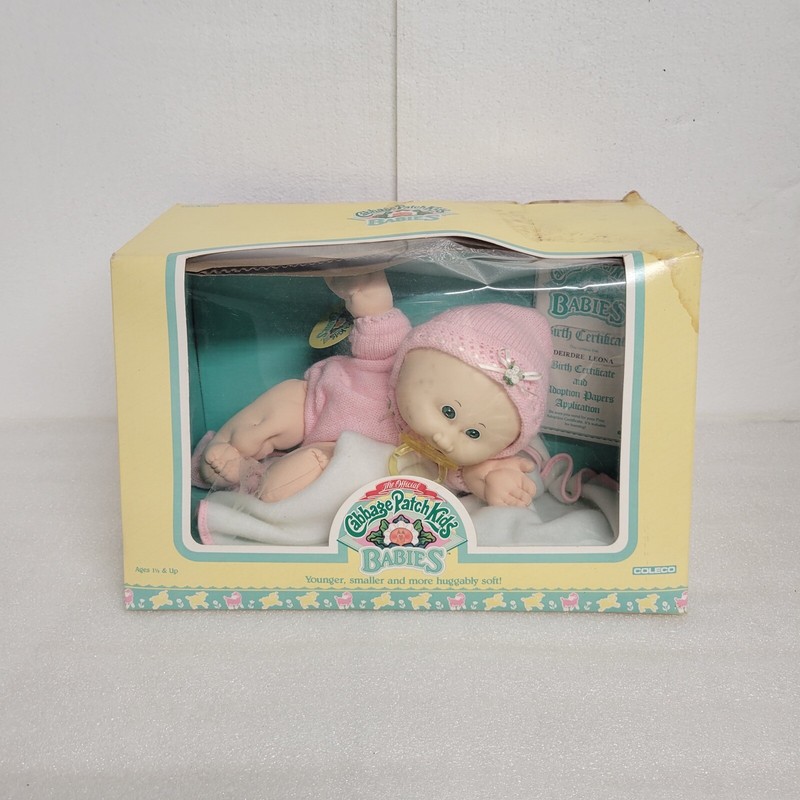 VINTAGE 1986 CABBAGE PATCH KIDS BABIES DOLL TOY