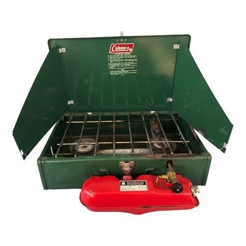 Coleman 2 Burner Camp Stove Model 425F Vintage 1980 Made In USAのeBay公認海外通販｜セカイモン