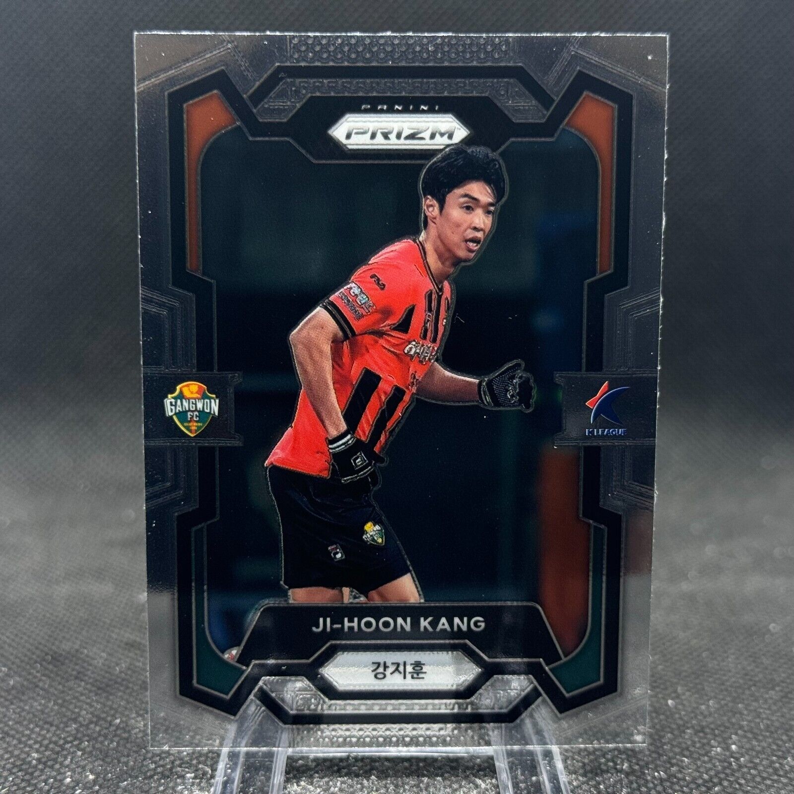 Ji-Hoon Kang 2024 Panini K League Prizm Base Gangwon FC #136 Ji-Hoon Kang 2024 Panini K League Prizm Base Gangwon FC #136