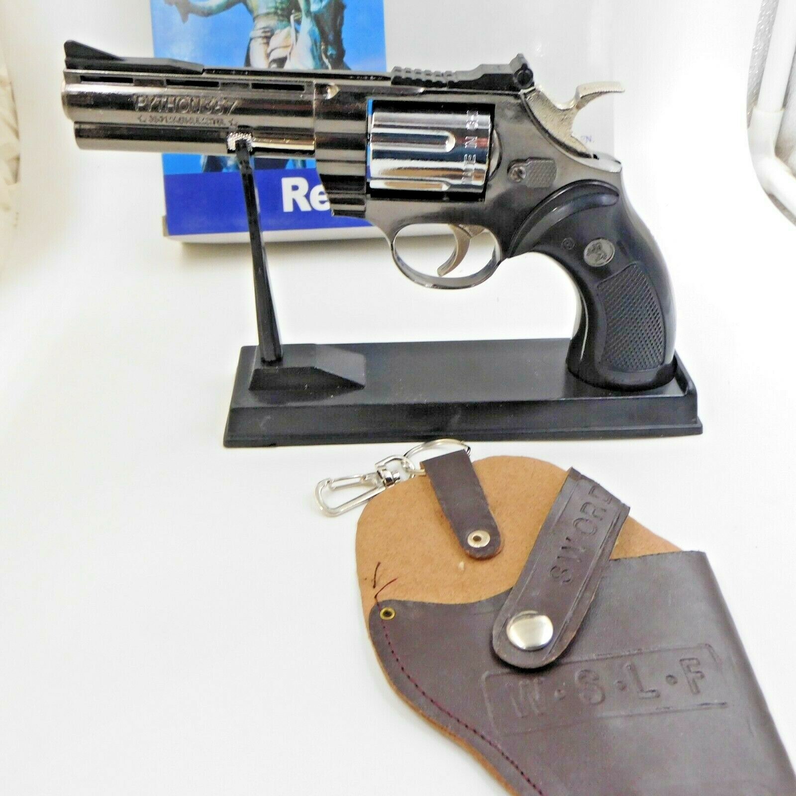 Junior Colt Python 357 Gun Pistol Jet Torch Lighter USA Stocked And ...