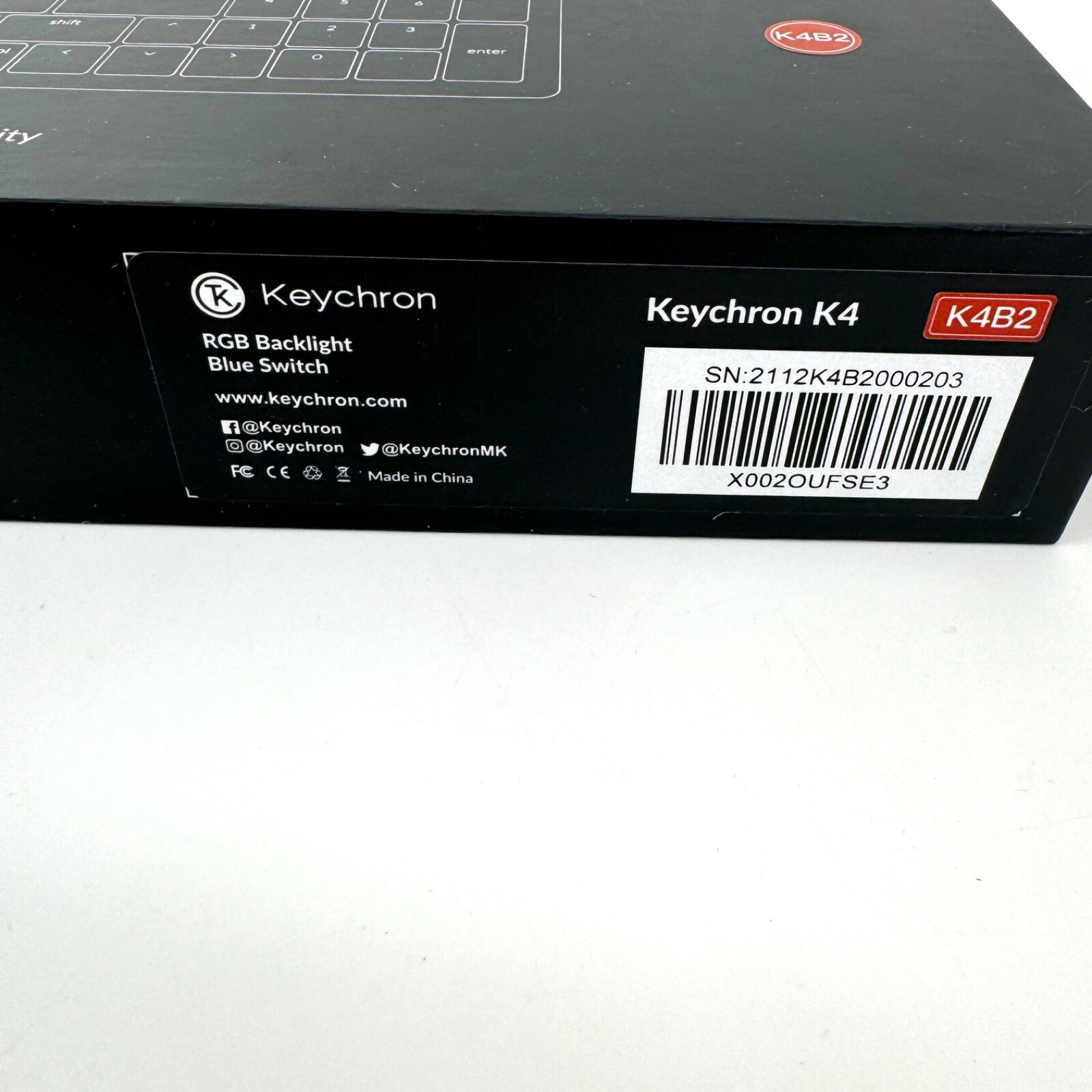 96% Layout 100 Keys | Keychron K4 Mechanical Rgb Keyboard