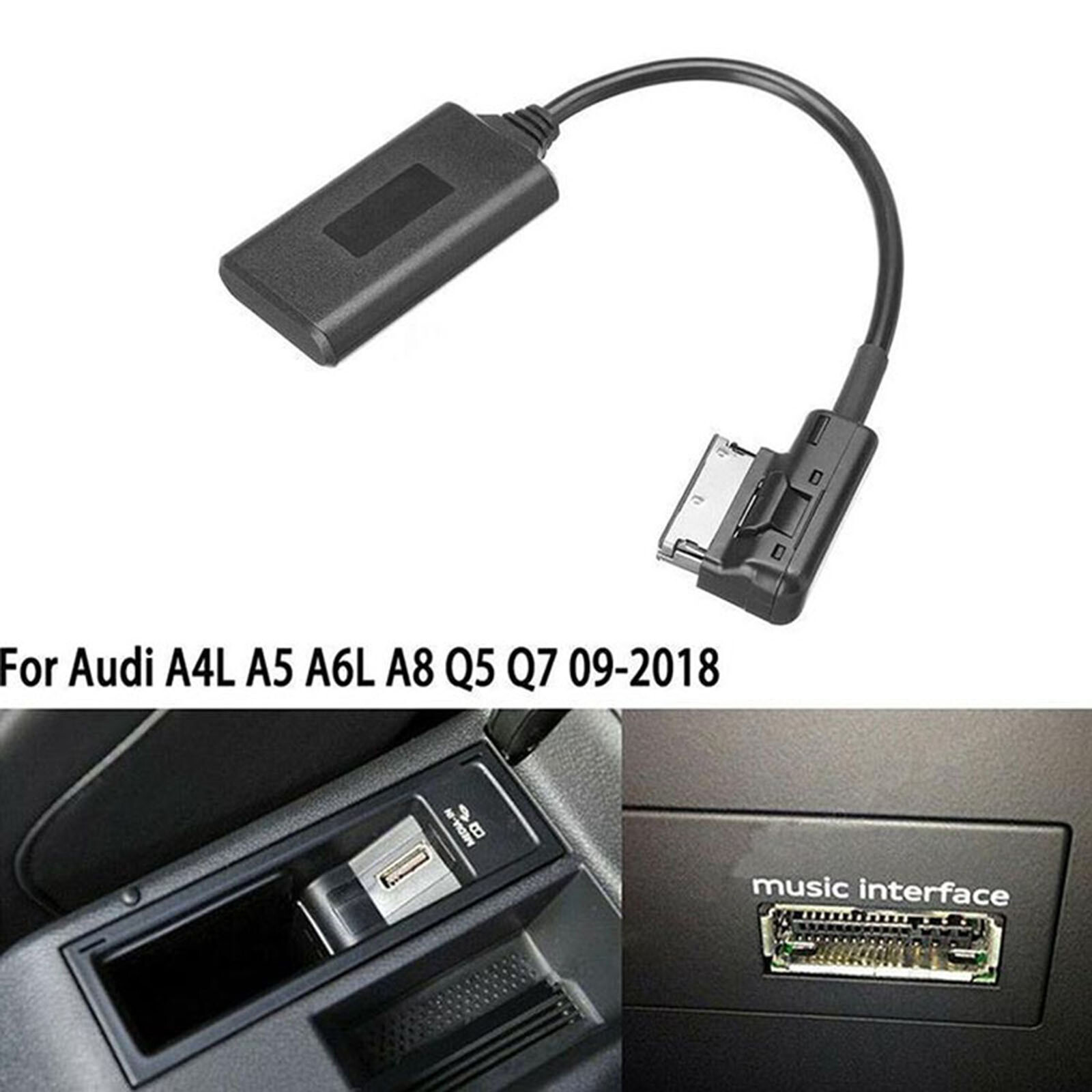Bluetooth Audio Cable Adapter AMI MDI Port For Audi Q5 A5 A7 R7 S5 Q7 A6L AUX eBay