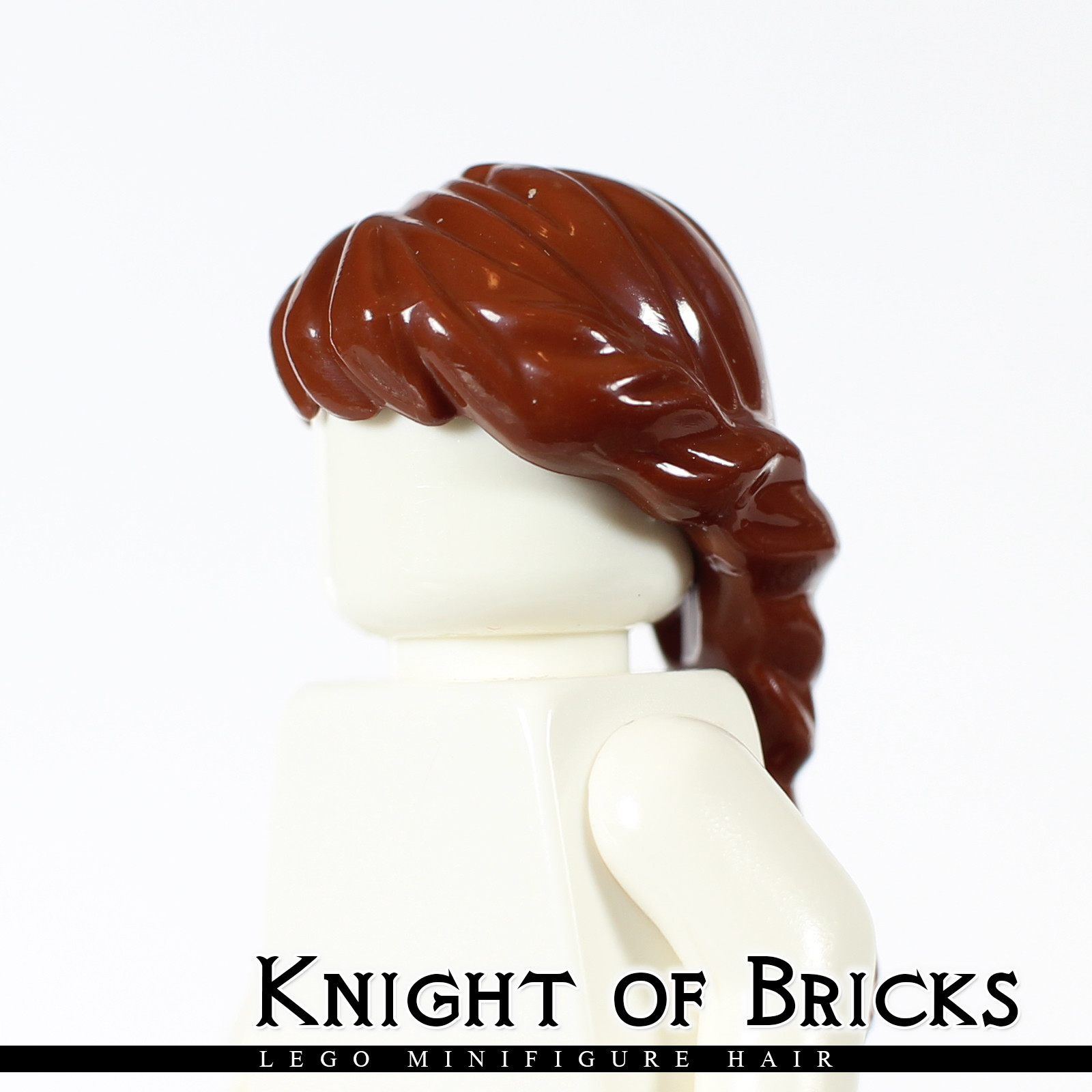 LEGO Minifigure Hair BROWN 88286 Female Girl Ponytail Long French ...