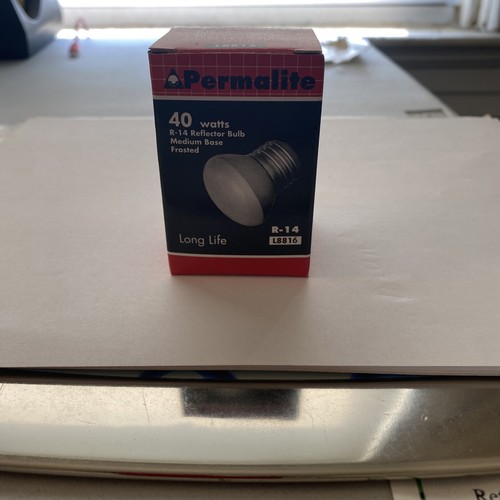 Permalite 40R14/FL 120V Light Bulb Reflector 40W Frosted