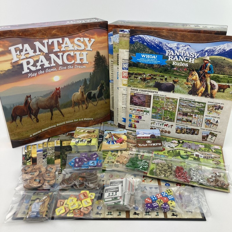 Fantasy Ranch (2019) Board Game – Board Game Guys