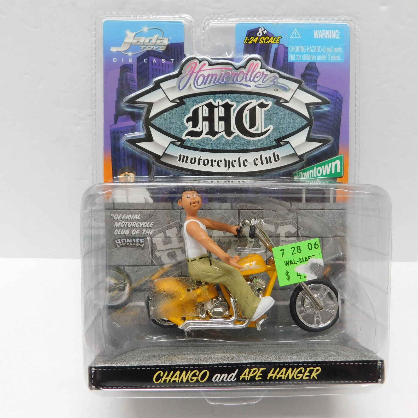 Chango and Ape Hanger Homie Rollerz MC Motorcycle Club 1/24 Chango and Ape Hanger Homie Rollerz MC Motorcycle Club 1/24