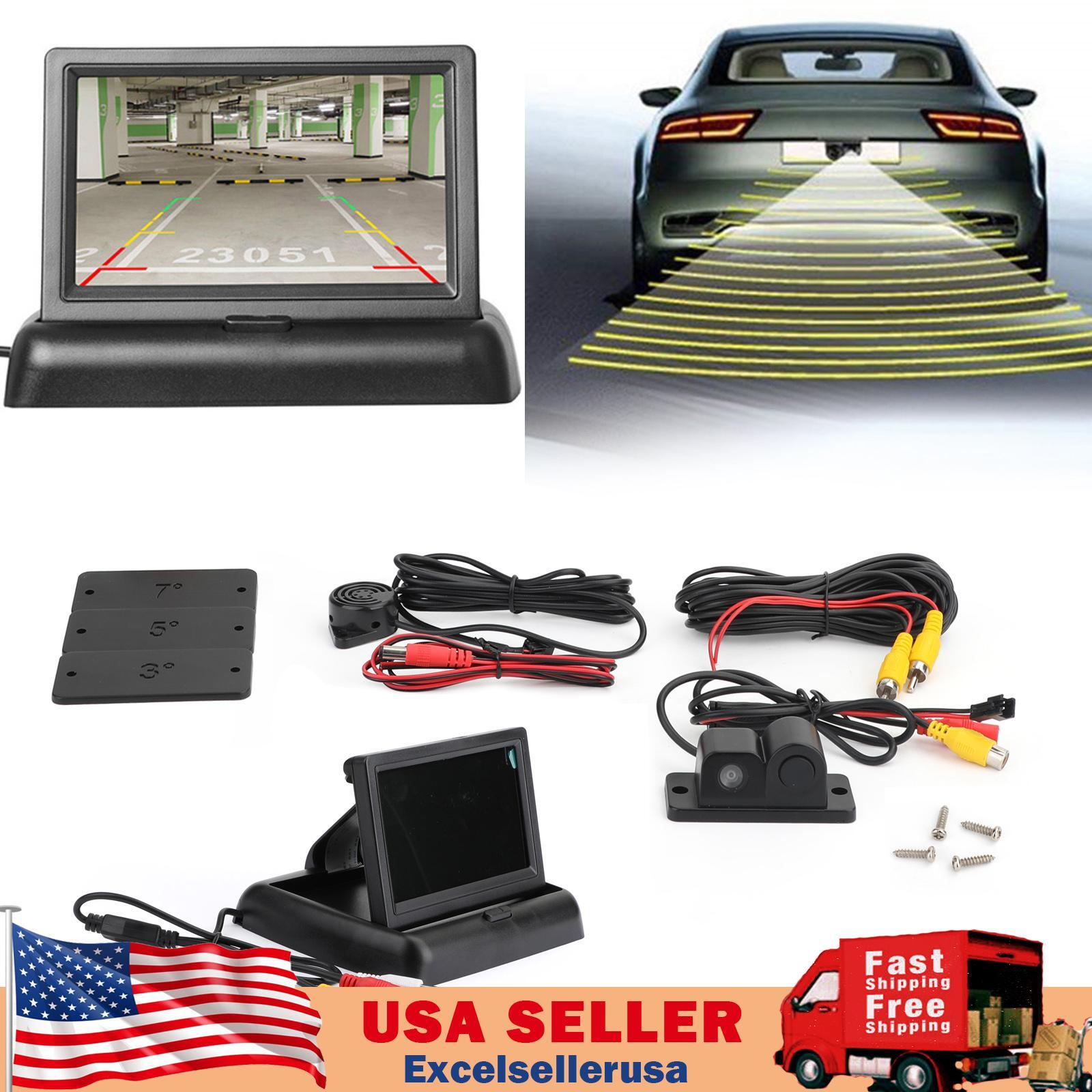 + 4. Lcd | Parking Sensor Radar With Beeper Car Backup Camera