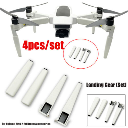 Fur Hubsan ZINO 2 Fahrwerk Heightened Landing Gear Leg Set RC Drone Quadcopter