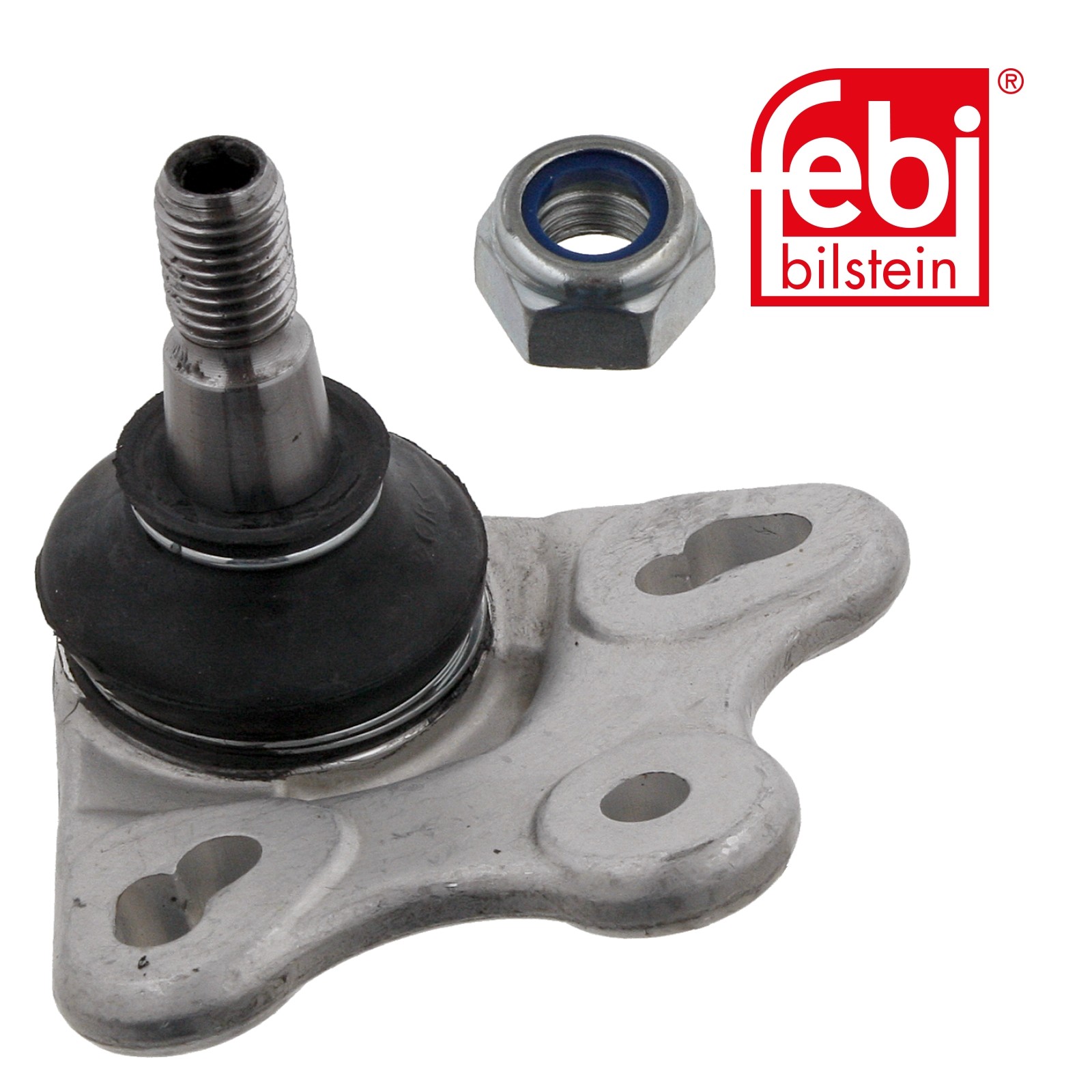 febi bilstein 12530 Traggelenk / Führungsgelenk mit Sicherungsmutter ...