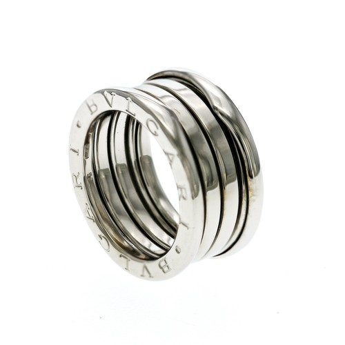 Authentic Bulgari Bvlgari B-Zero1 18K Gold 3 Bands Ring Size Authentic Bulgari Bvlgari B-Zero1 18K Gold 3 Bands Ring Size