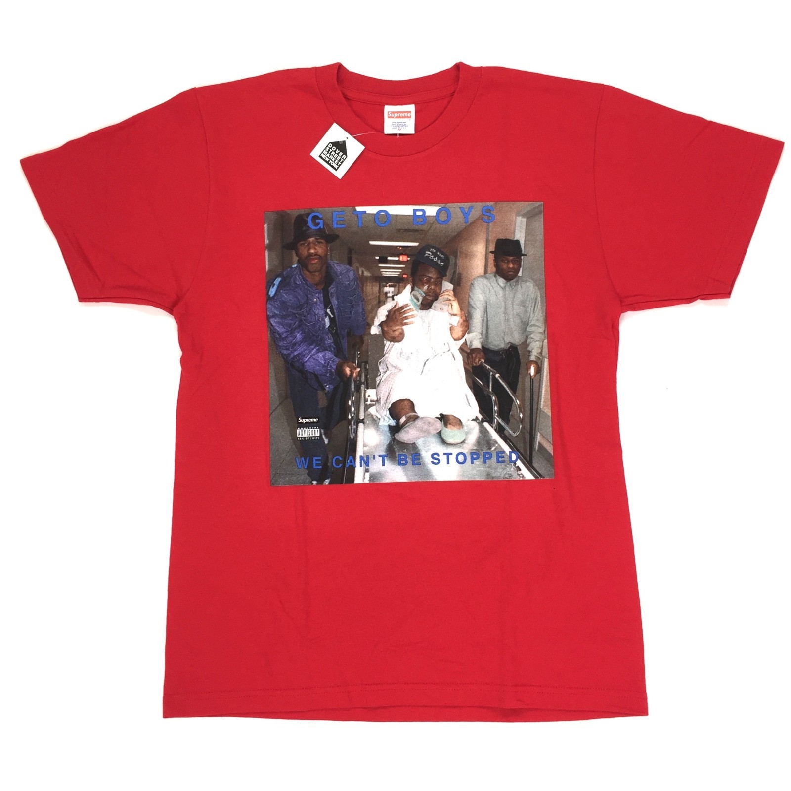 NWT Supreme Rap-A-Lot Records Geto Boys Red Box Logo T-Shirt NWT Supreme Rap-A-Lot Records Geto Boys Red Box Logo T-Shirt