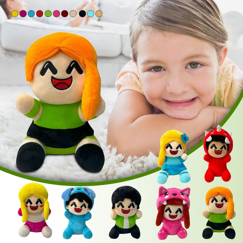 20cm OMZ Plush Omziscool/Crystal/Heather/Roxy Cartoon Animated Stuffed Doll