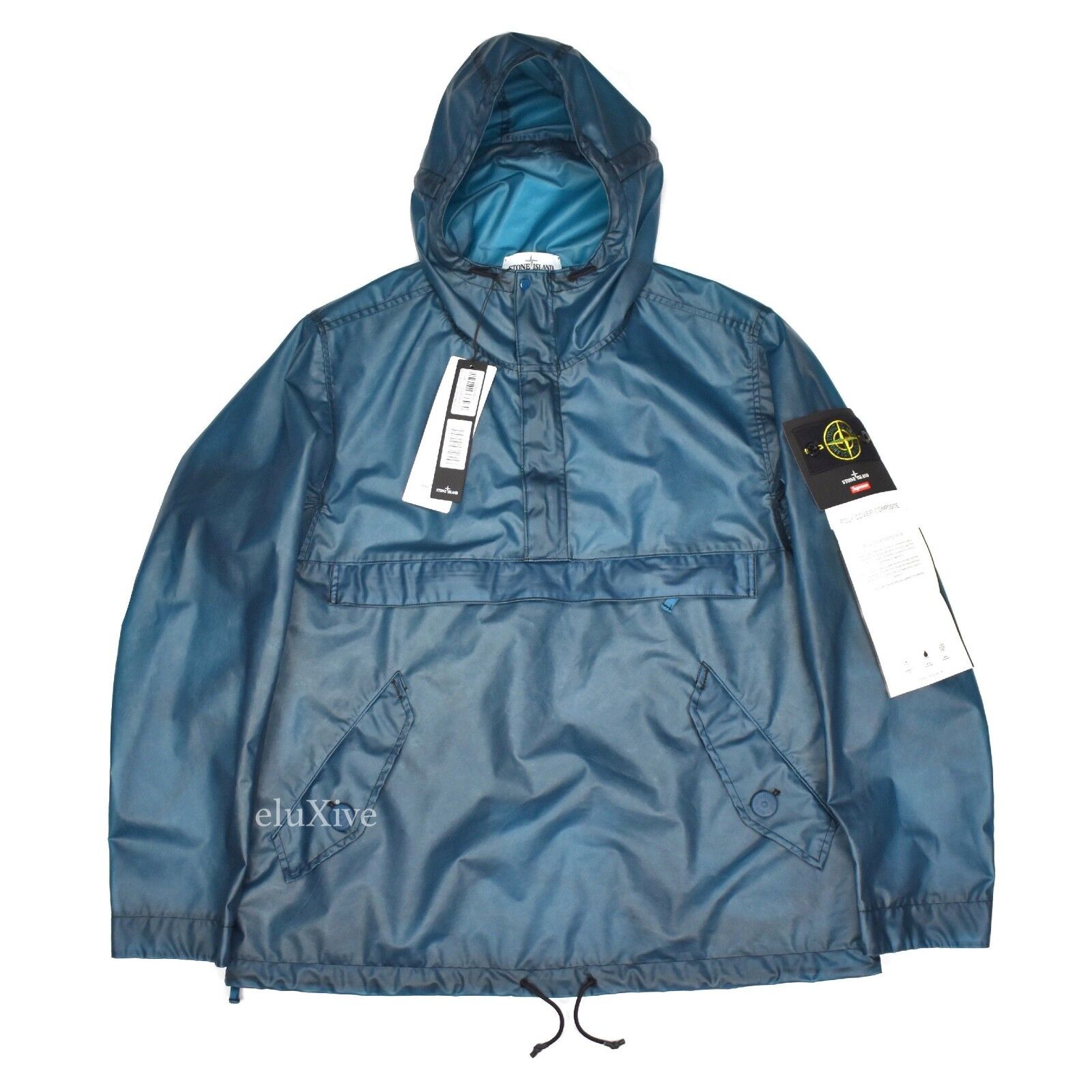 NWT Supreme Stone Island Poly Cover Anorak Jacket NWT Supreme Stone Island Poly Cover Anorak Jacket