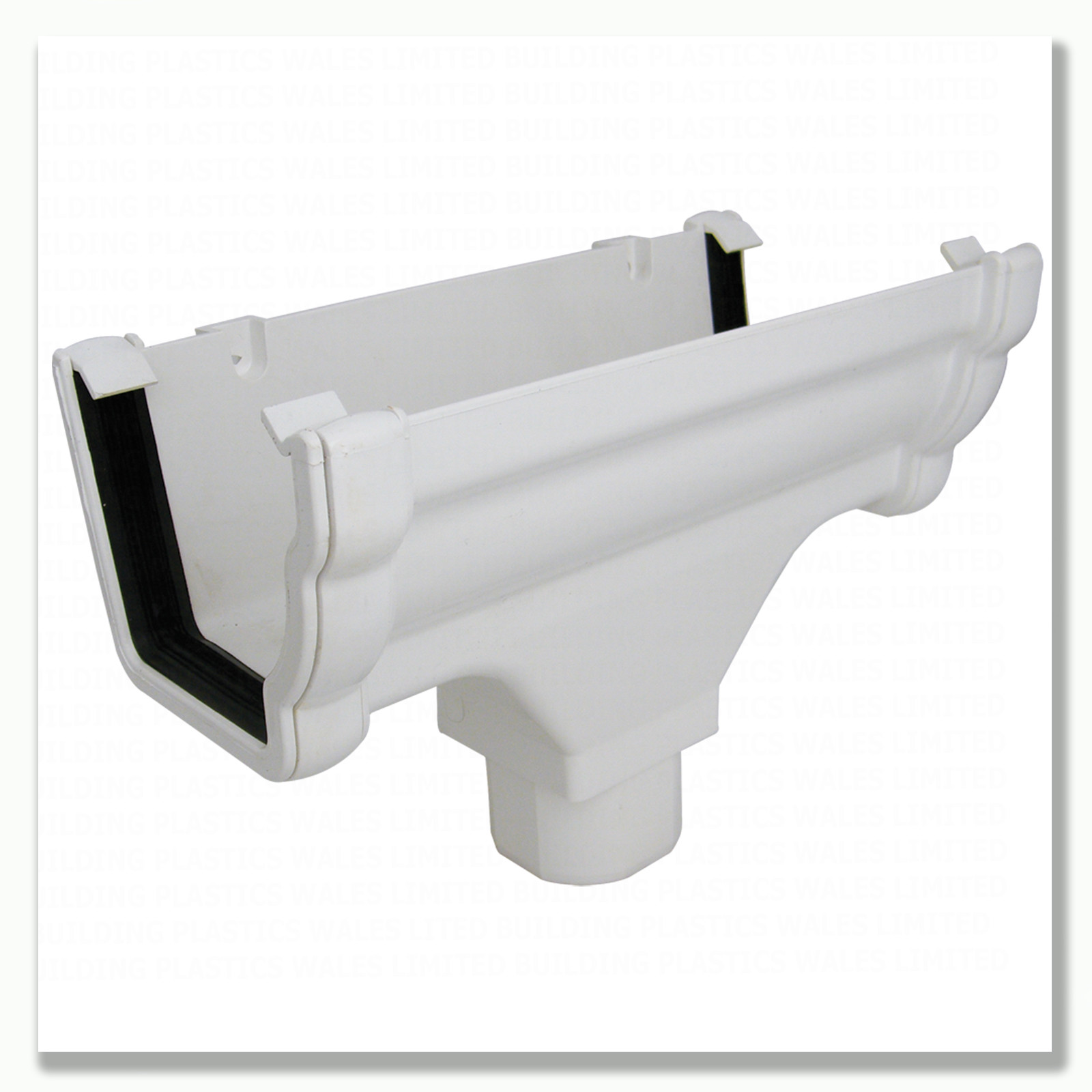 FLOPLAST NIAGARA OGEE GUTTER FITTINGS WHITE | 110mm NIAGARA GUTTERING ...