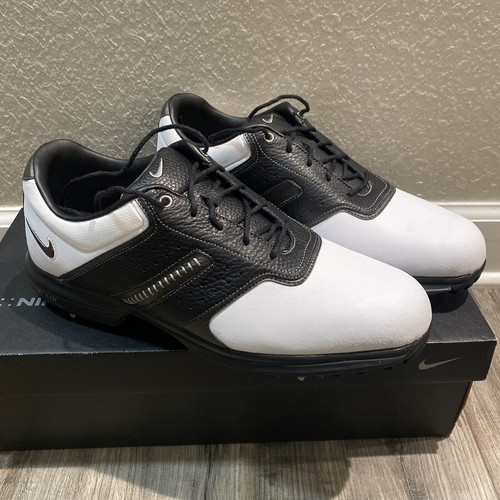 Nike Golf Air Tour Saddle Mens 11.5 M Leather Black White | eBay Nike Golf Air Tour Saddle Mens 11.5 M Leather Black White | eBay