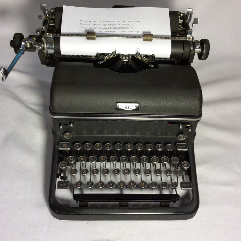 1940 Royal KMM on the Typewriter Database
