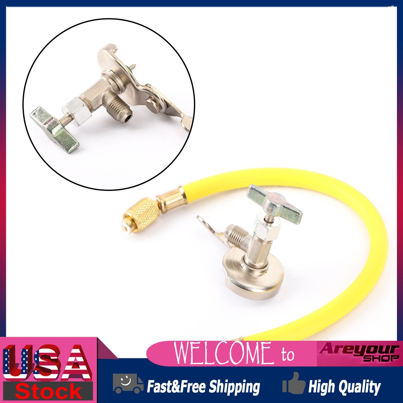 A/C Can Tap Tapper Refrigerant Charging Recharge Hose