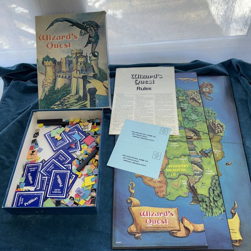 Wizard’s Quest (1979) – Board Game Guys