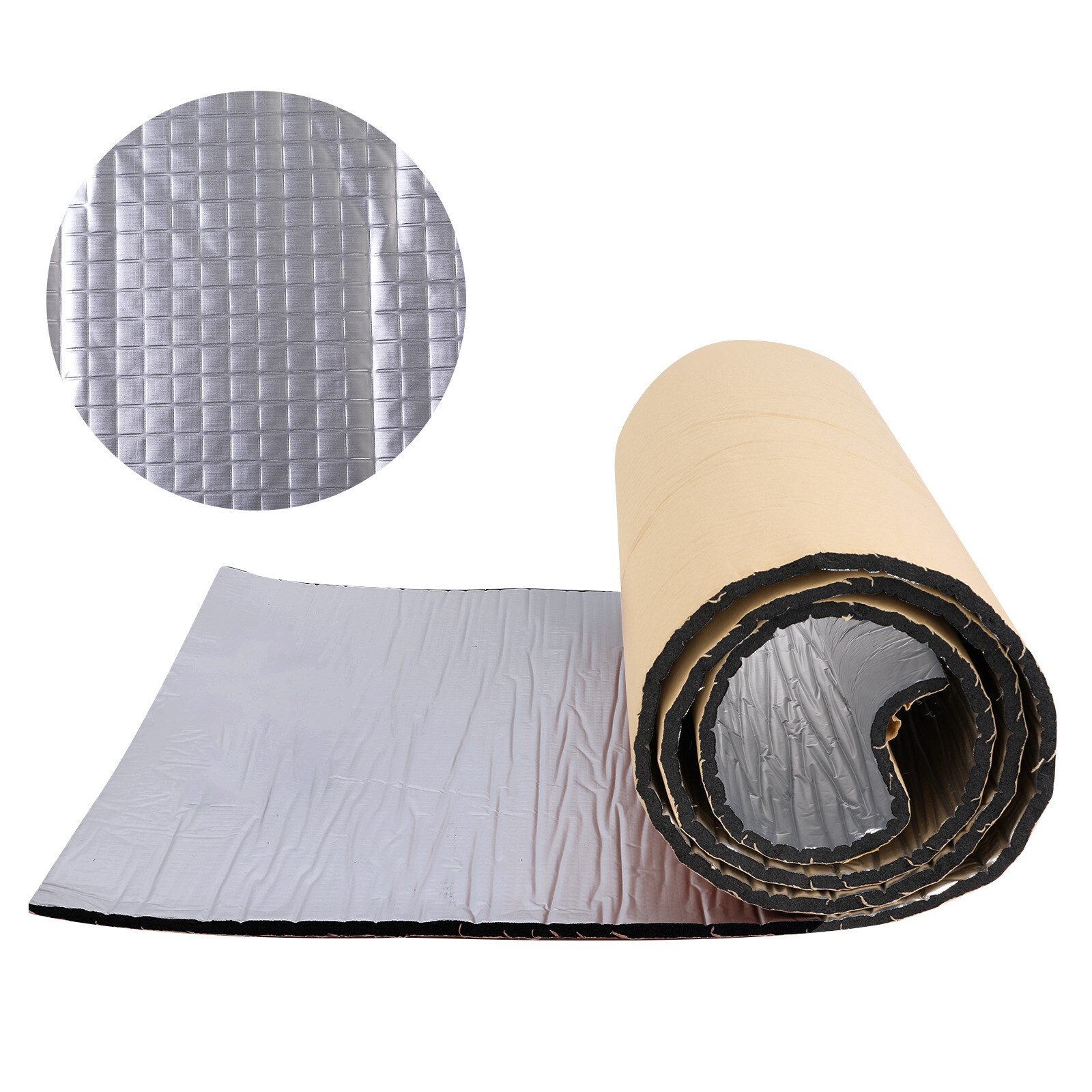 10m Sound Deadening Roll Car Van Heat Insulation 10mm Thick Closed Cell ...