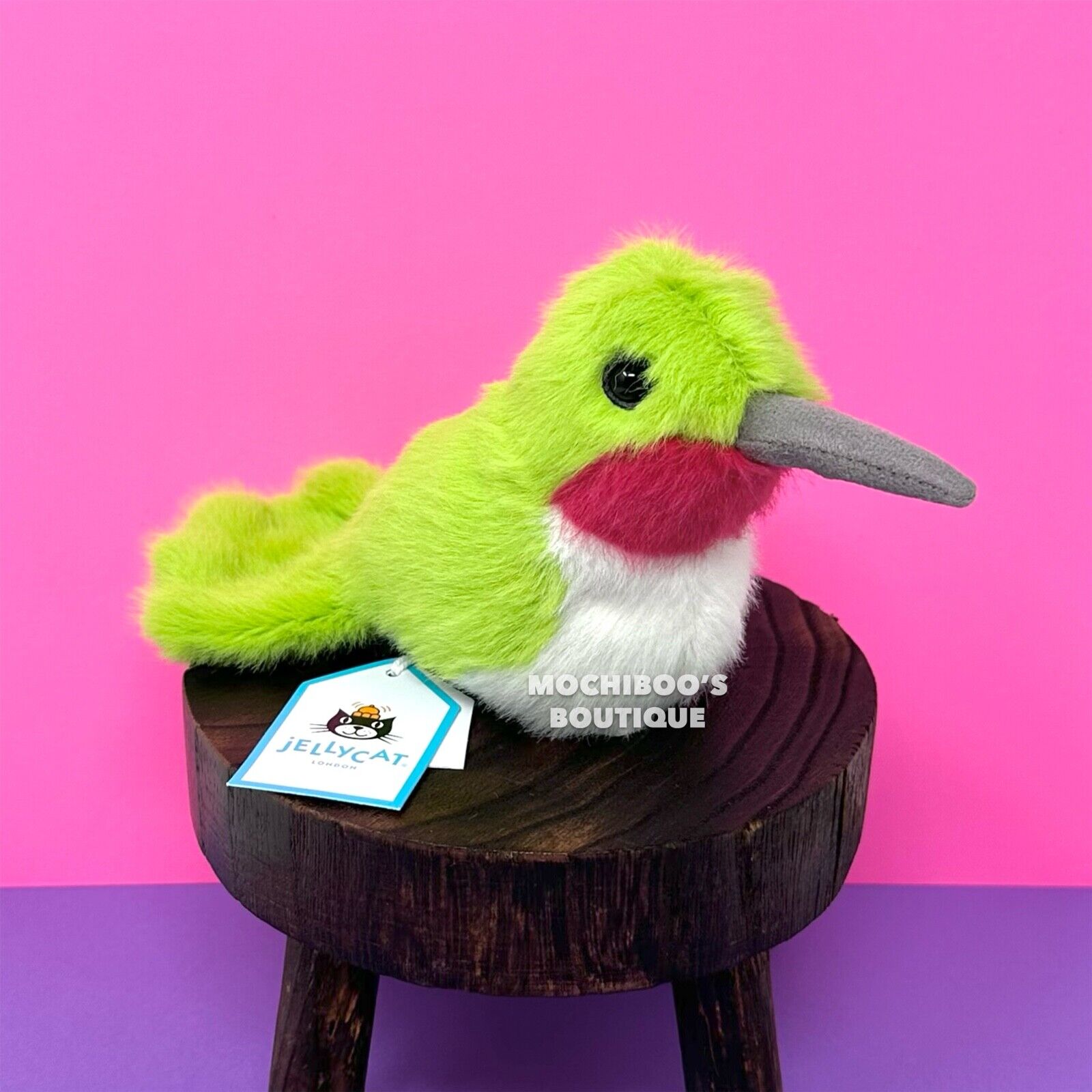Jellycat BIRDLING HUMMINGBIRD Soft Plush Toy NWT Bird Rare Jellycat BIRDLING HUMMINGBIRD Soft Plush Toy NWT Bird Rare