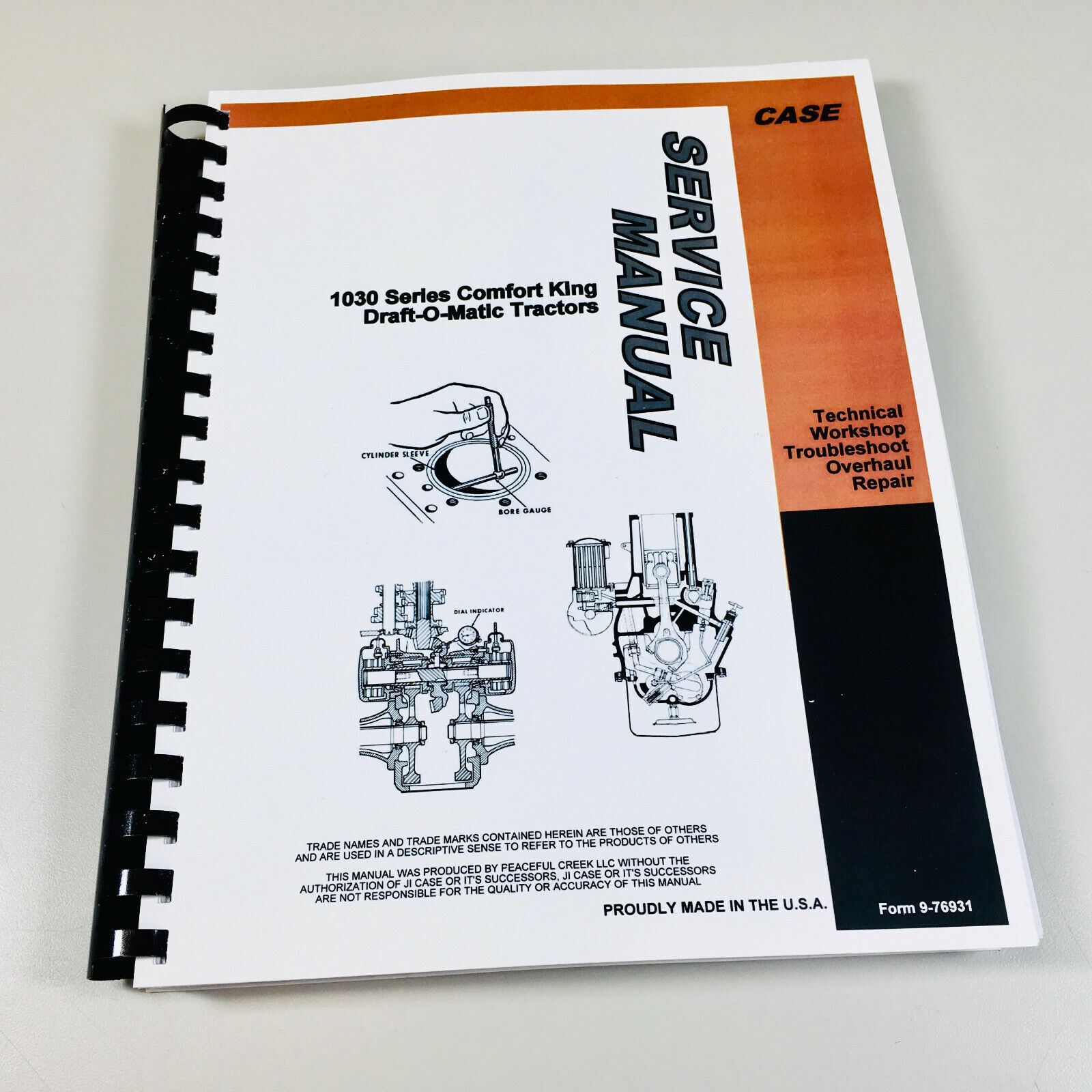 CASE 1030 COMFORT KING DRAFT O MATIC TRACTOR SERVICE REPAIR SHOP MANUA ... CASE 1030 COMFORT KING DRAFT O MATIC TRACTOR SERVICE REPAIR SHOP MANUA ...