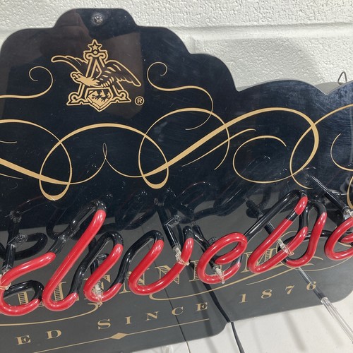 X | Budweiser Millennium Neon Sign X | Budweiser Millennium Neon Sign
