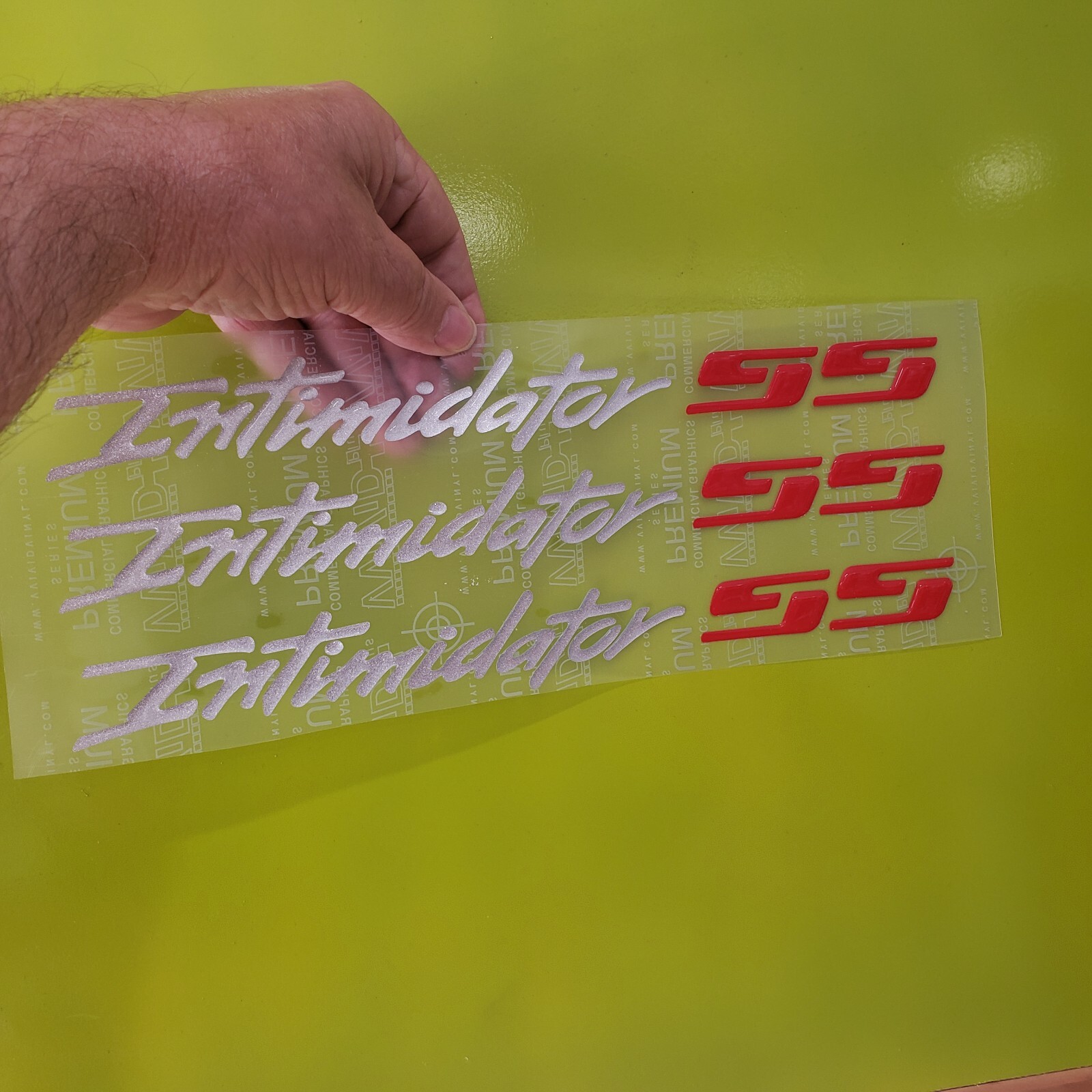 Monte Carlo Intimidator SS Domed badges, Set of 3 Replicas 12.5 in L ...