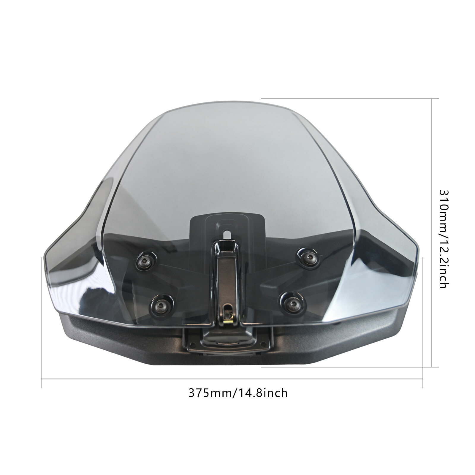 Sport Windshield Windscreen Adjustable For Can Am Ryker 600 900 Rally ...