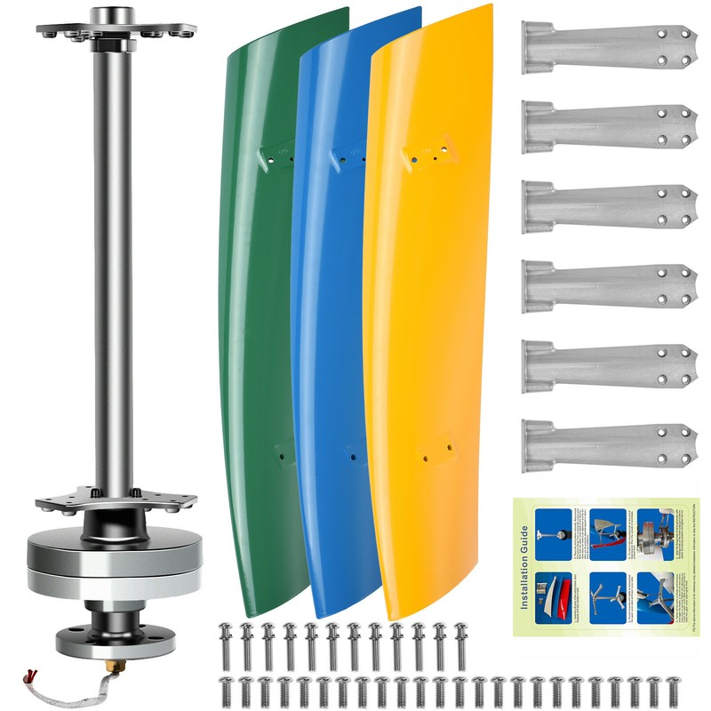 Купить Ветряки Unbranded 400W Vertical Wind Power Turbine Generator ...