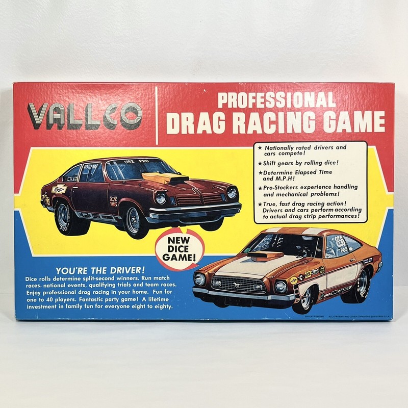 Vallco Professional Drag Racing – Board Game Guys