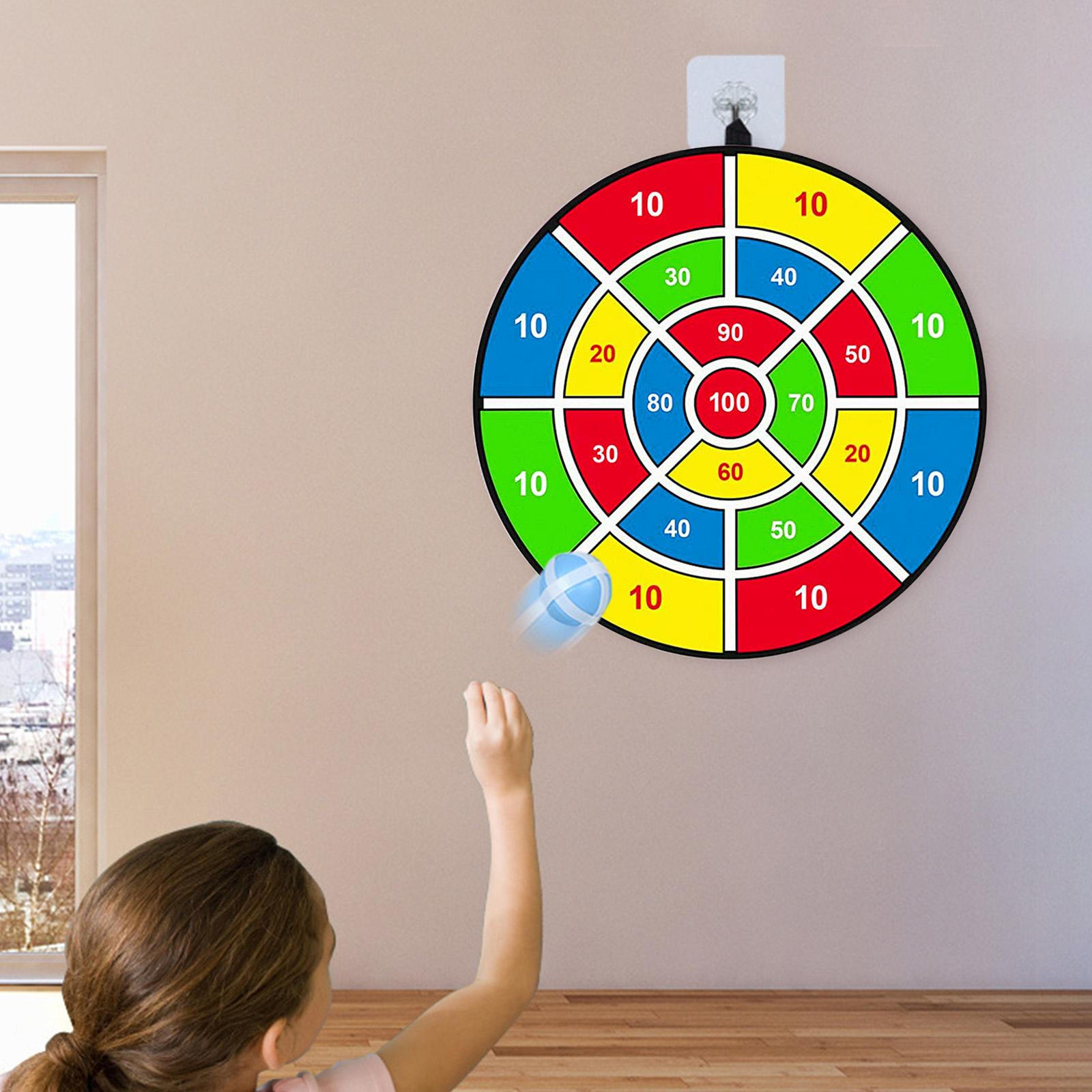 Tuko 26" Large Dart Board Game Set For