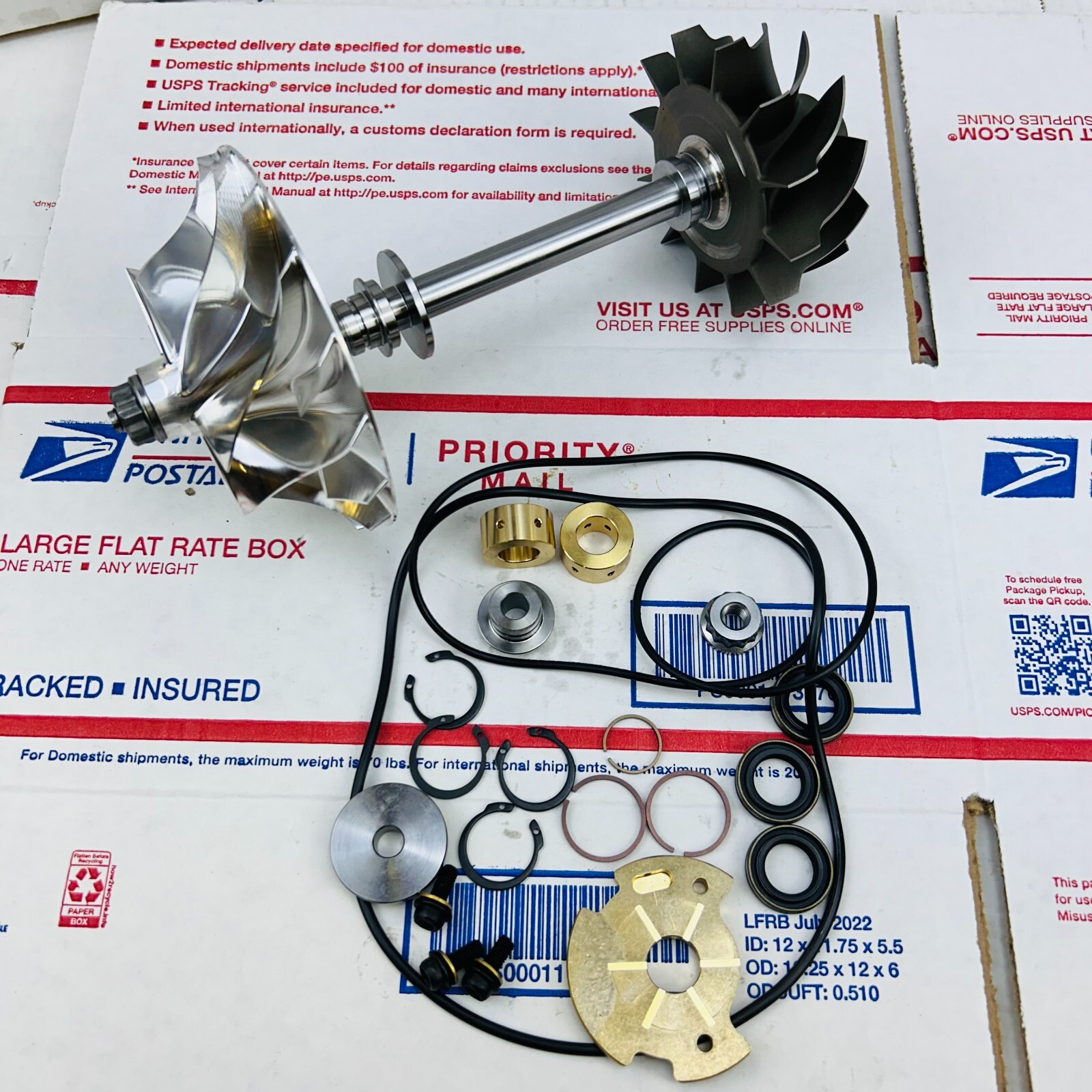 Turbo Rebuild Kit HE551V 2842411 4089713 For Cummins Various Turbo Rebuild Kit HE551V 2842411 4089713 For Cummins Various