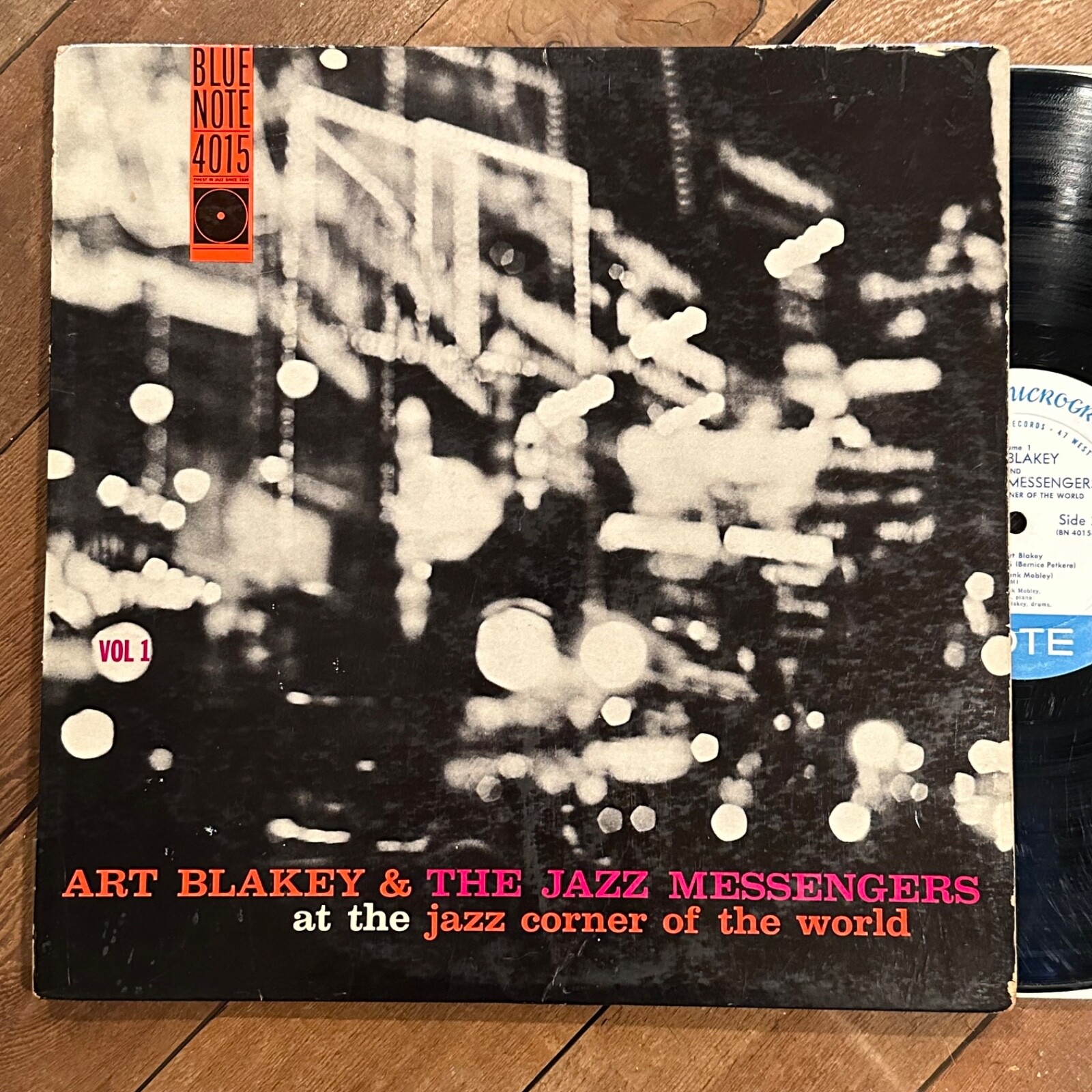Art Blakey Jazz Corner of World Vol 1 1st W63 No R Blue Note lp Hank MobleyのeBay公認海外通販｜セカイモン