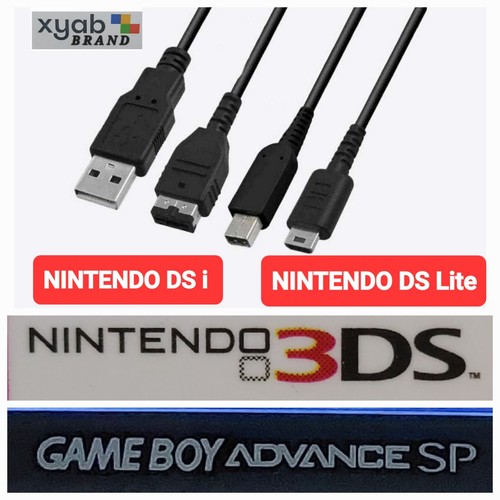 Nintendo 3DS, GBA SP, DS, DS Lite, DSi, 3DS XL, 2DS XL 3-in-1 USB cabl | Pricetronic