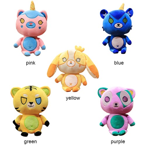 Cute Cartoon Krew Merch District Funneh Teddy Bear Soft Plush Toy Kid ...