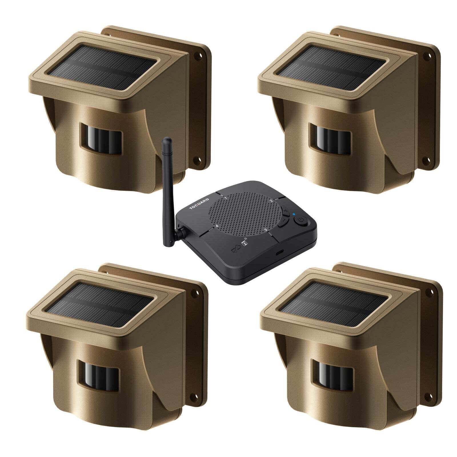 Outdoor Pir Motion | Solar Wireless Driveway Alarm Security System