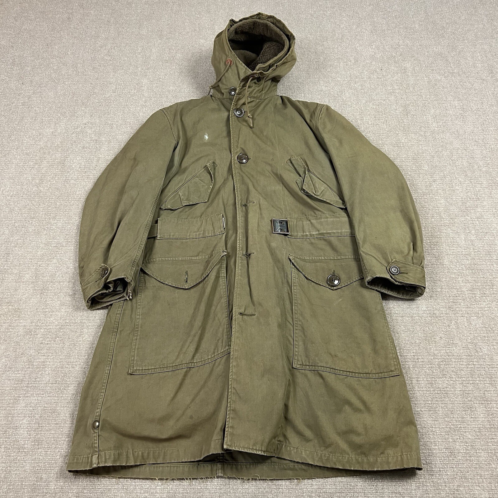 日本代購代標第一品牌【樂淘letao】－Vintage 40s M47 Parka Jacket Coat Pile Liner Mens ...
