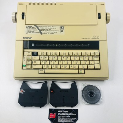 Typewriters & Word Processors - Vintage Brother