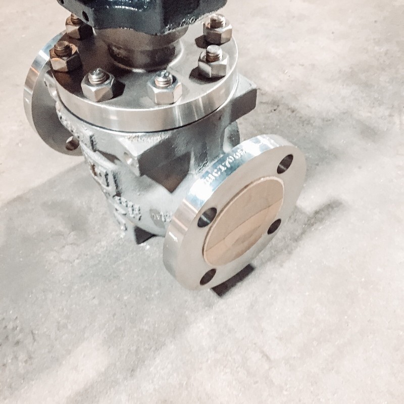 KOSO HAMMEL DAHL G110JG032ECJA ANGLE GLOBE CONTROL VALVE 2” 150 ...