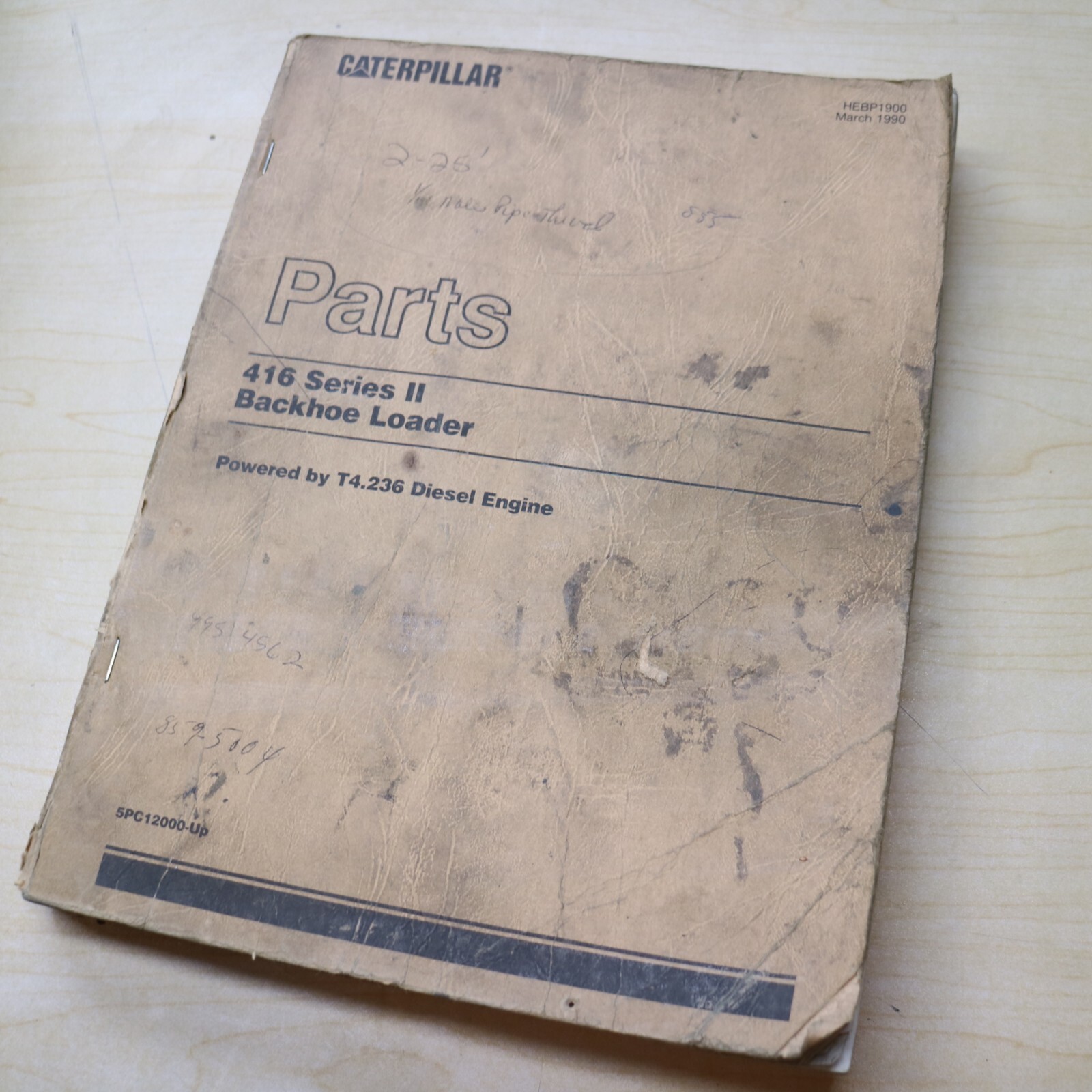 Caterpillar 416 Backhoe Parts Diagram CAT 416