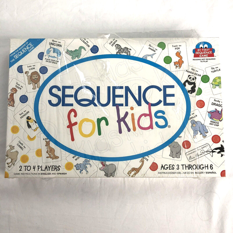 Sequence for Kids (2001) Board Game – Board Game Guys