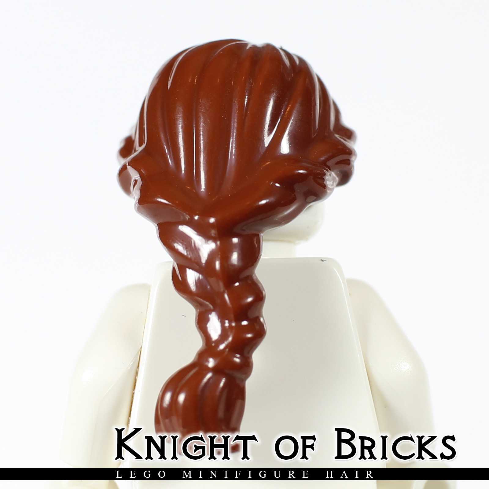 LEGO Minifigure Hair BROWN 88286 Female Girl Ponytail Long French ...