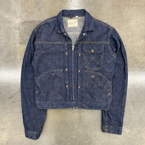 Vintage 1950s Wrangler 11MJZ Size 14 Kids Denim Jacket Made Vintage 1950s Wrangler 11MJZ Size 14 Kids Denim Jacket Made