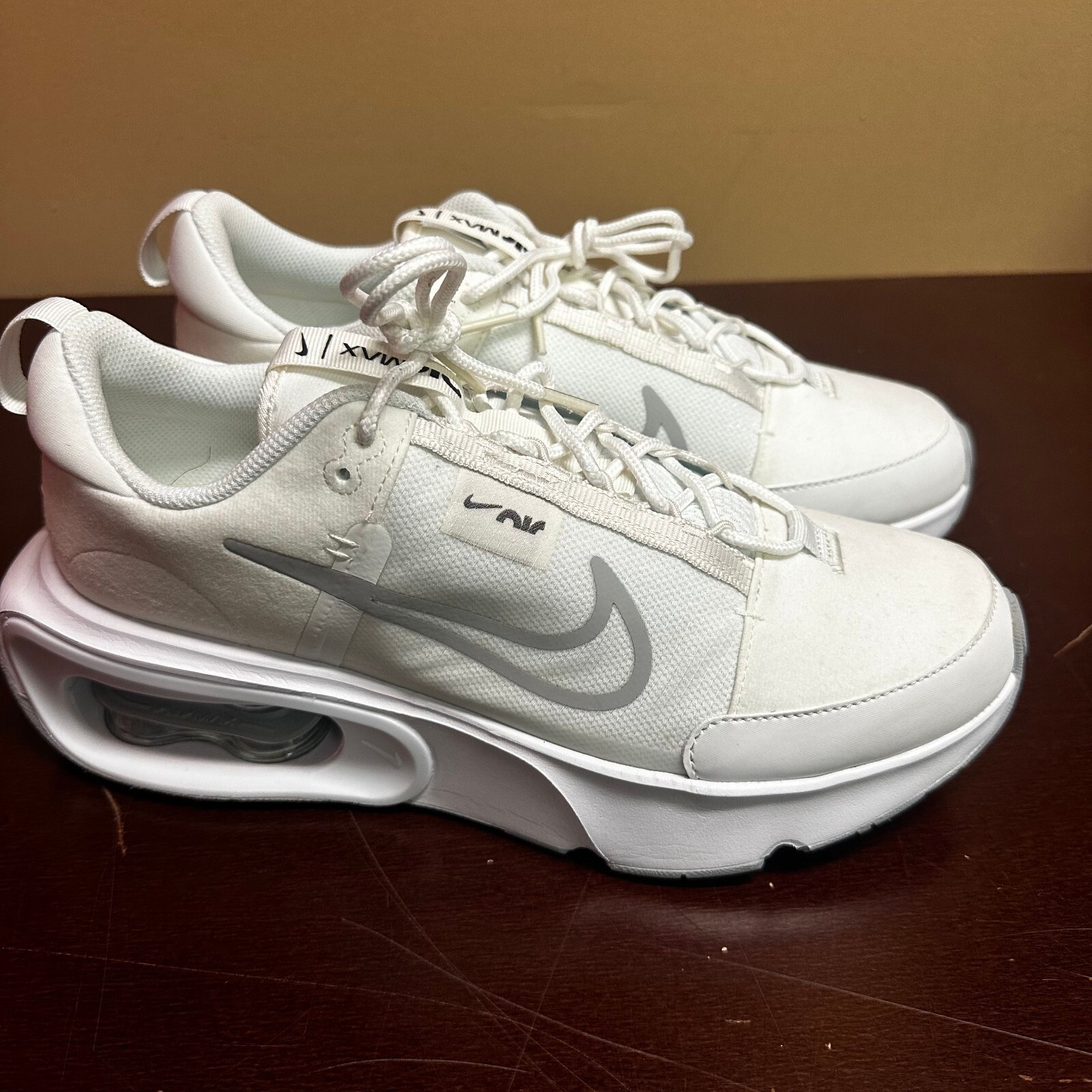 Nike Womens White Air Max Interlock DQ2904-100 Athletic Nike Womens White Air Max Interlock DQ2904-100 Athletic
