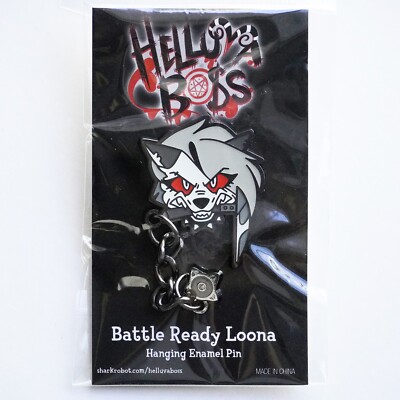 Купить helluva boss pin up valentines 2022 loona 2 pin hazbin hotel ...