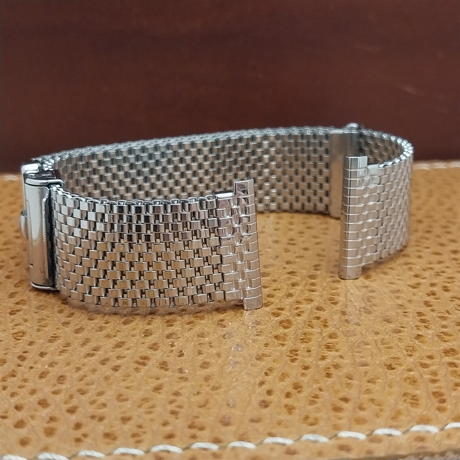 19mm 18mm JB Champion Komfit Vintage Stainless Steel Mesh 19mm 18mm JB Champion Komfit Vintage Stainless Steel Mesh