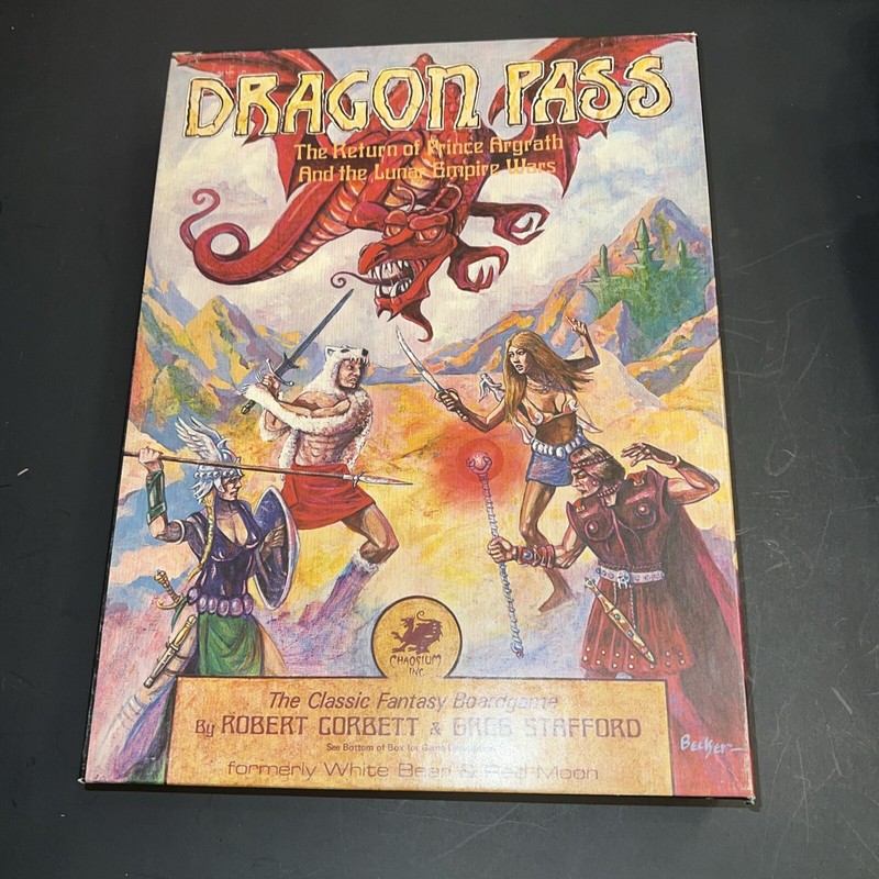 Dragon Pass (1980) Board Game – Board Game Guys
