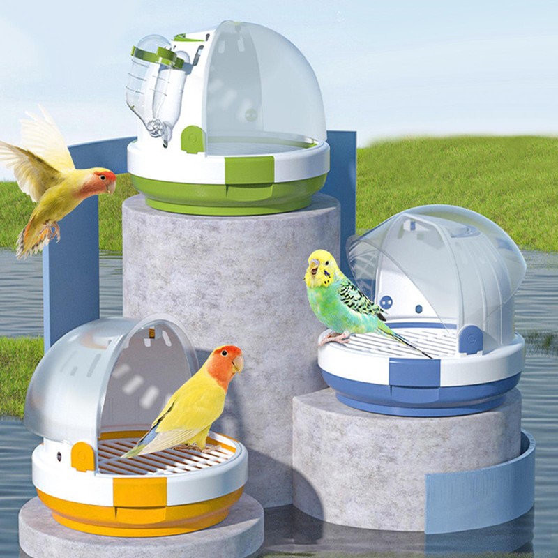 Parrot Carrying Cage Small Animal Cage Bird Cages Small Pet Hamster Pl ...